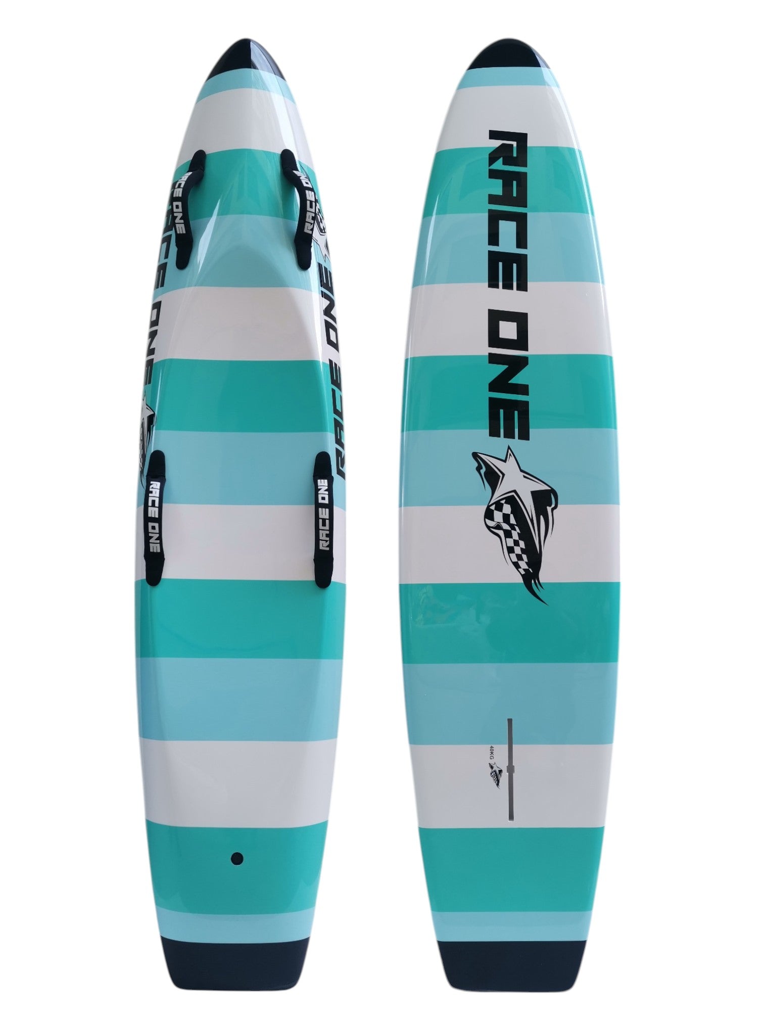 RACE ONE CARBON NIPPER BOARD - 50KG – Race One Surf Craft